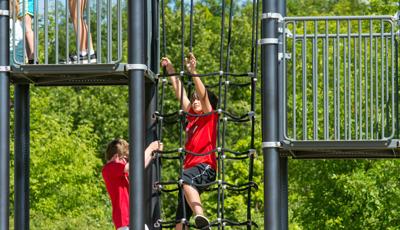 Chimney Climb Across™ 24" Deck Difference - Climber