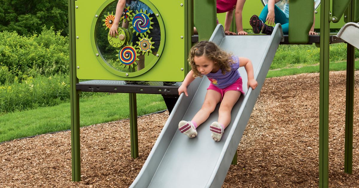 Stainless Steel Slide – Durable and Safe Traditional Slide