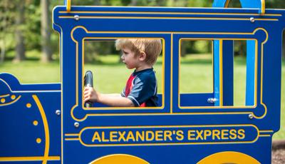 Alexander's Express - Custom Train-Themed Playground