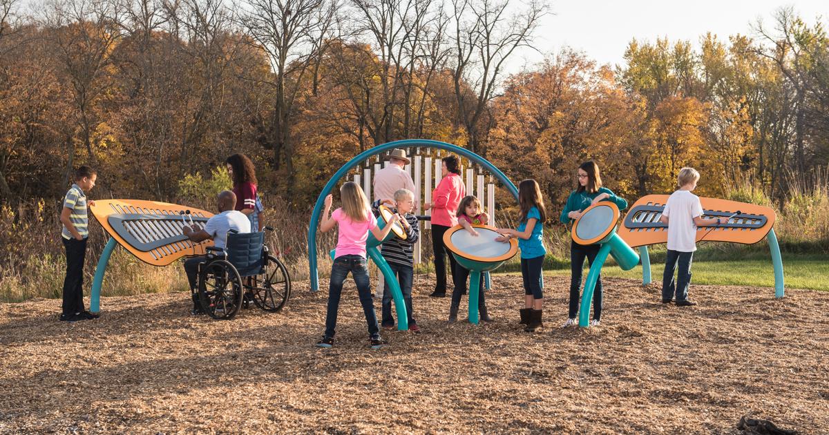 Rhapsody® Outdoor Musical Instruments - Landscape Structures