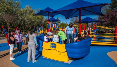 Sway Fun® Glider (16") - Large Glider with Wheelchair Access