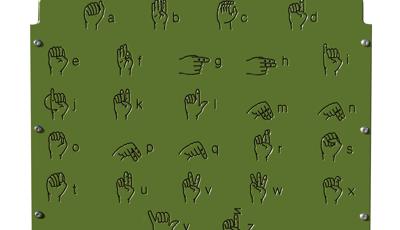 Sign Language Panel for Playground Learning