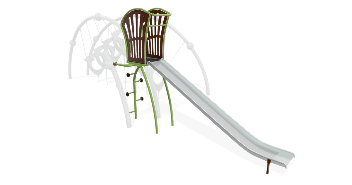 Stainless Steel Surf Slide - Evos® - 16-Gauge Bedway