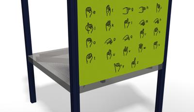 Sign Language Panel for Playground Learning