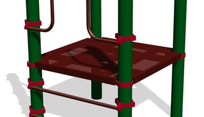 Rail Assembly for Playgrounds - Landscape Structures