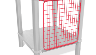 Wire Barrier - Safety Coated Steel - Landscape Structures