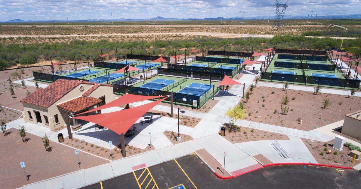 Festival Ranch Pickleball Courts - Sports Court Shade