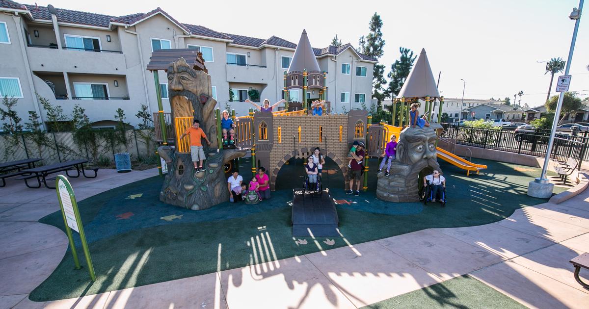 Vermont Gage - Castle-themed playground designed in partnership with ...