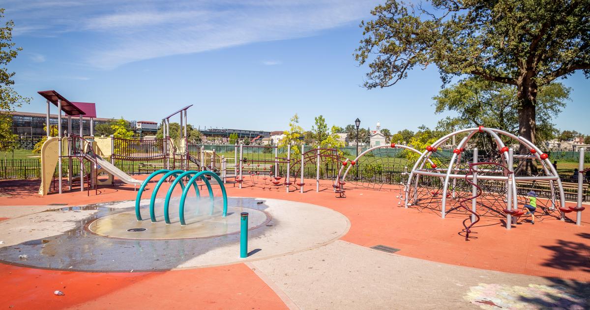 Friends Field - Colorful, unique playground design