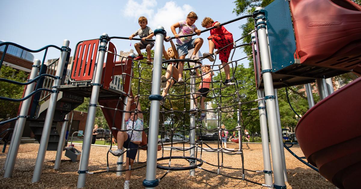 Labyrinth Climber for Playgrounds - Landscape Structures
