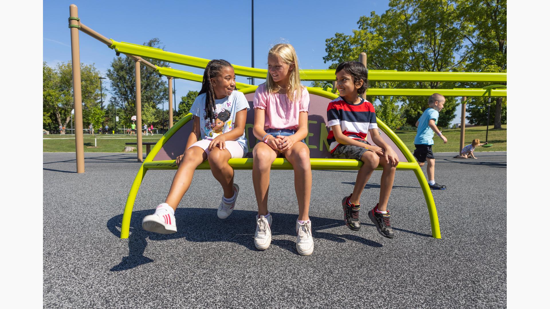 the Grove at Village Park - Double Playground Towers