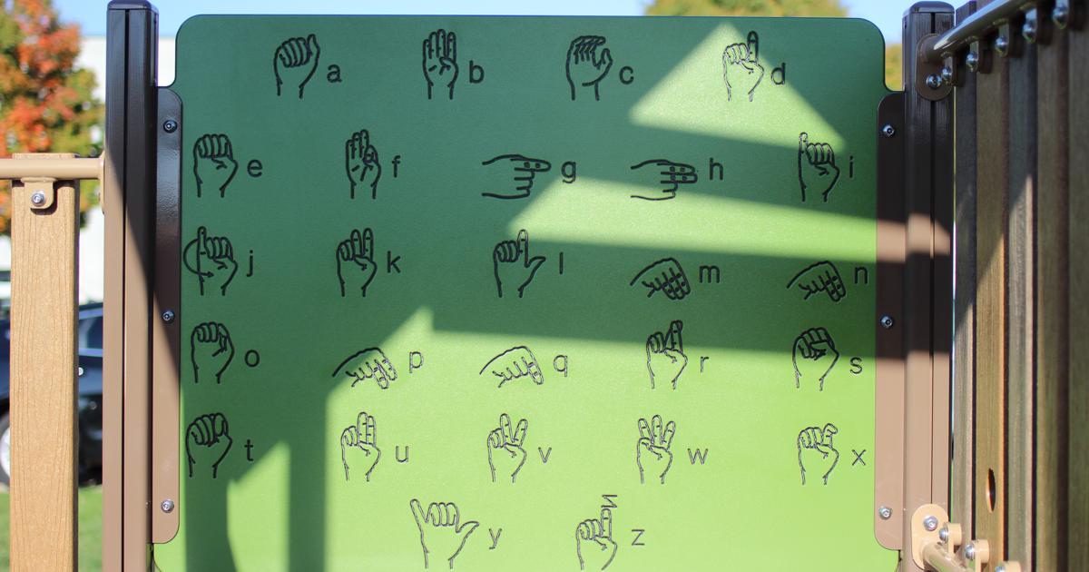 Sign Language Panel for Playground Learning