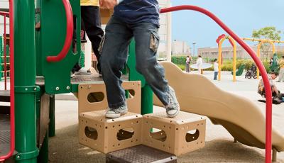 Block Climber - Kids' Playground Block Step Ladder/Climber