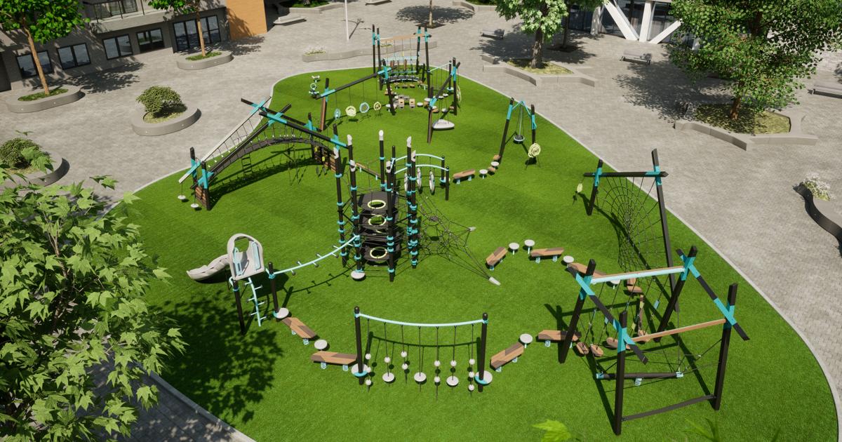 Urban Park – Netplex® and Forma™ Playground Design