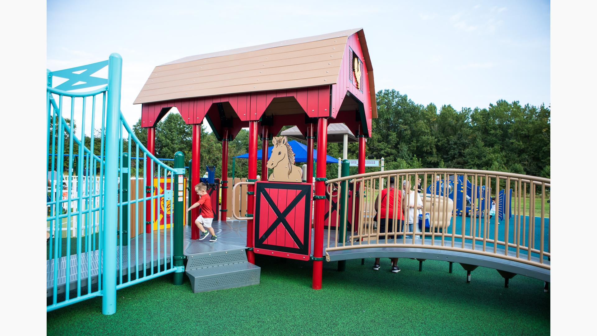 Jake's Place - Farm-themed Inclusive Playground