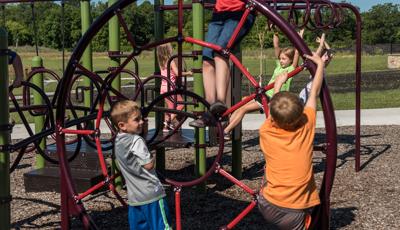 Steel Spider Web Climber - Cable Net Playground Climber