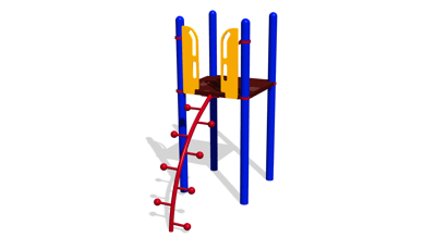 Log Stack Climber - Natural Play - Landscape Structures