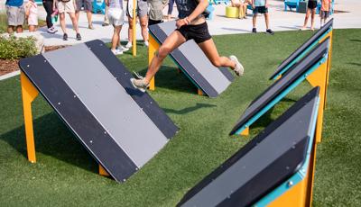 FitCore™ Extreme Quintuple Steps - Outdoor Fitness Equipment