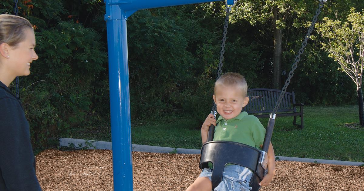 Toddler Swing Add-On - Children's Playground Swing Set