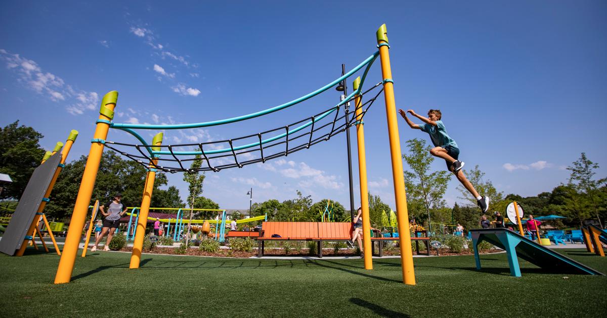 FitCore™ Extreme Jump Hang - Outdoor Obstacle Course