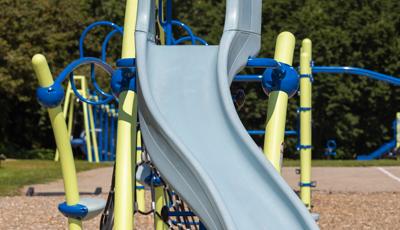 Evos® Rush™ Slide - Playground Slide w/ Hood & Platform