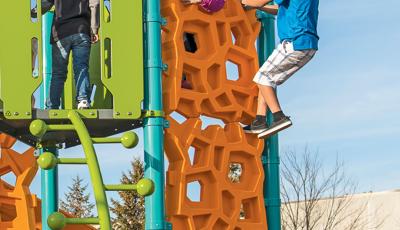 GeoPlex® Double Panel, Elevated - Landscape Structures