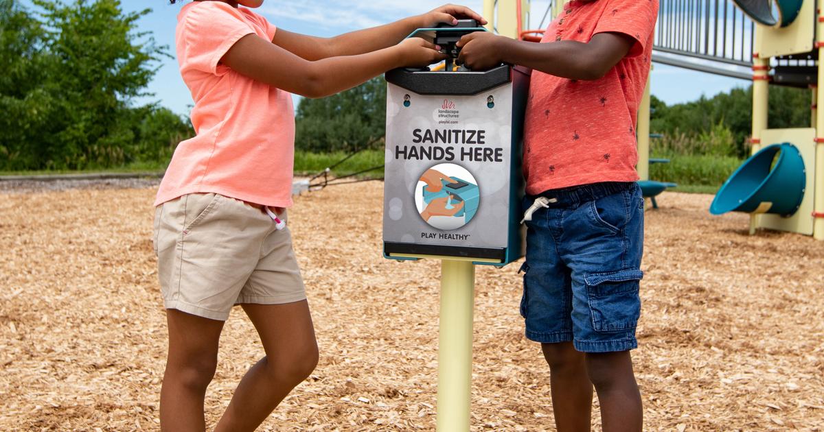 Playground Hand Sanitizer Station | Landscape Structures