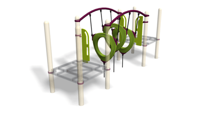 Cascade Playground Climbers - Landscape Structures