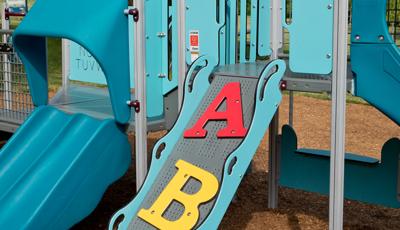 ABC Climber - Inclined Kids' Playground Climbing Ramp