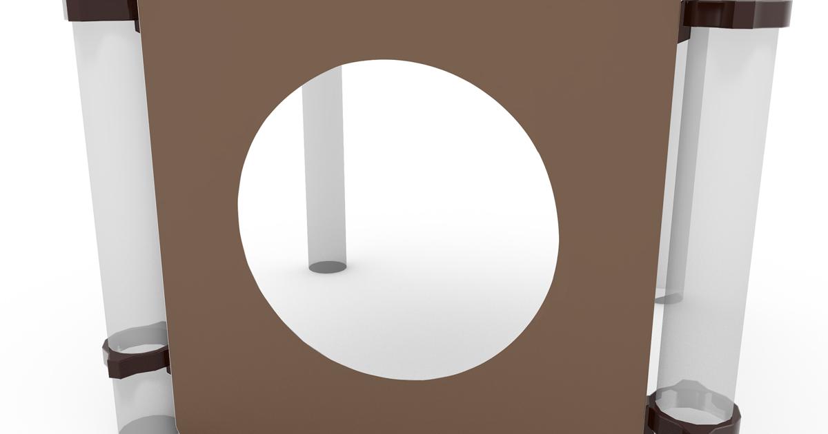 Hole Panel for Peeking and Crawling - Landscape Structures