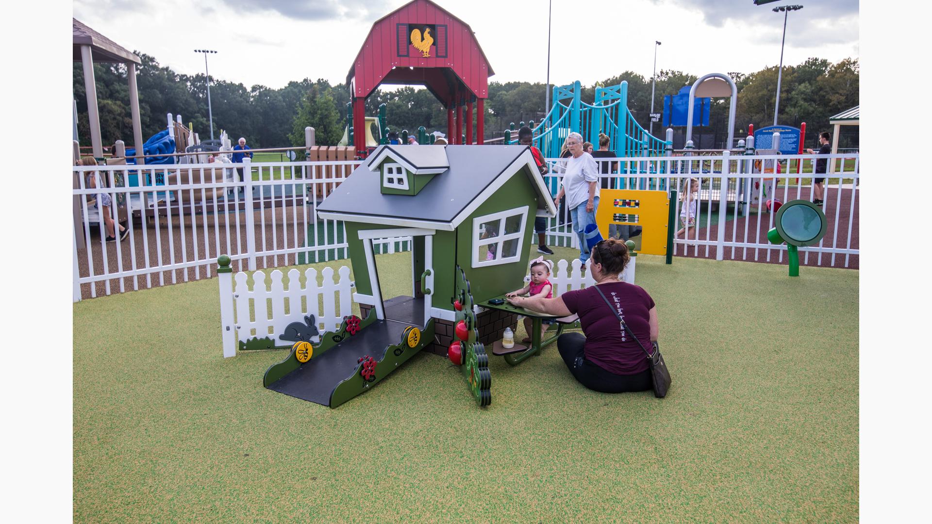 Jake's Place - Farm-themed Inclusive Playground