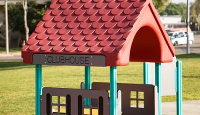 Clubhouse for Children's Outdoor Play - Landscape Structures
