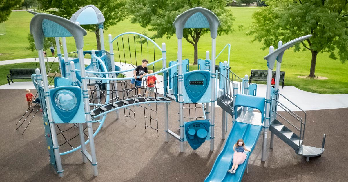 Southbridge Park - Colorful Playground Park