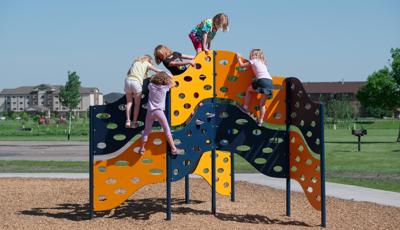 Cascade Climbers - Large Configurable Wavy Panels Cutouts