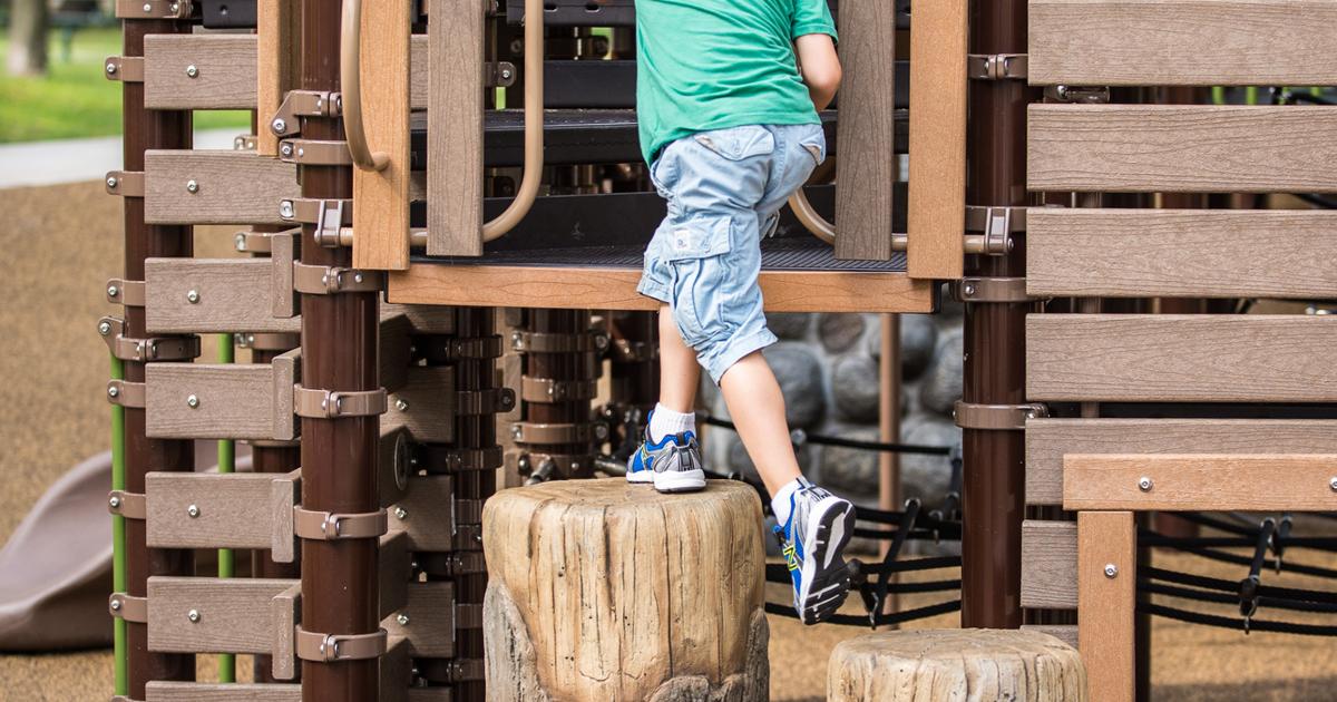 Play Naturally Log Steppers - Landscape Structures