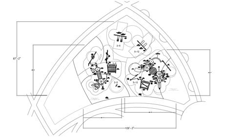 Modern Meadow Playground – Asymmetrical Playground Design Modern Meadow Playground – Asymmetrical Playground Design