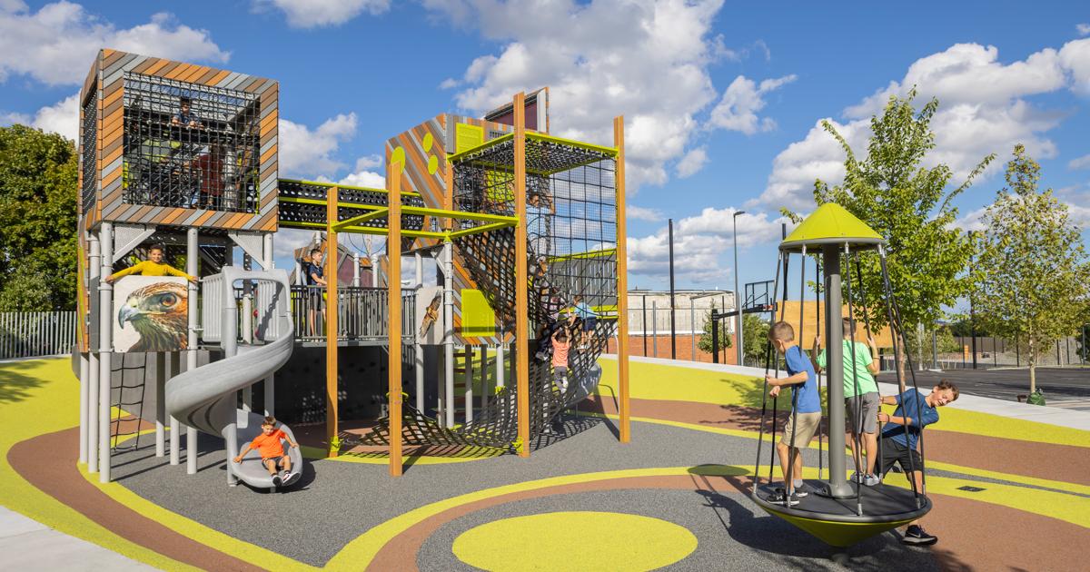 Arthur D. Healey Schoolyard - Customized School Playground