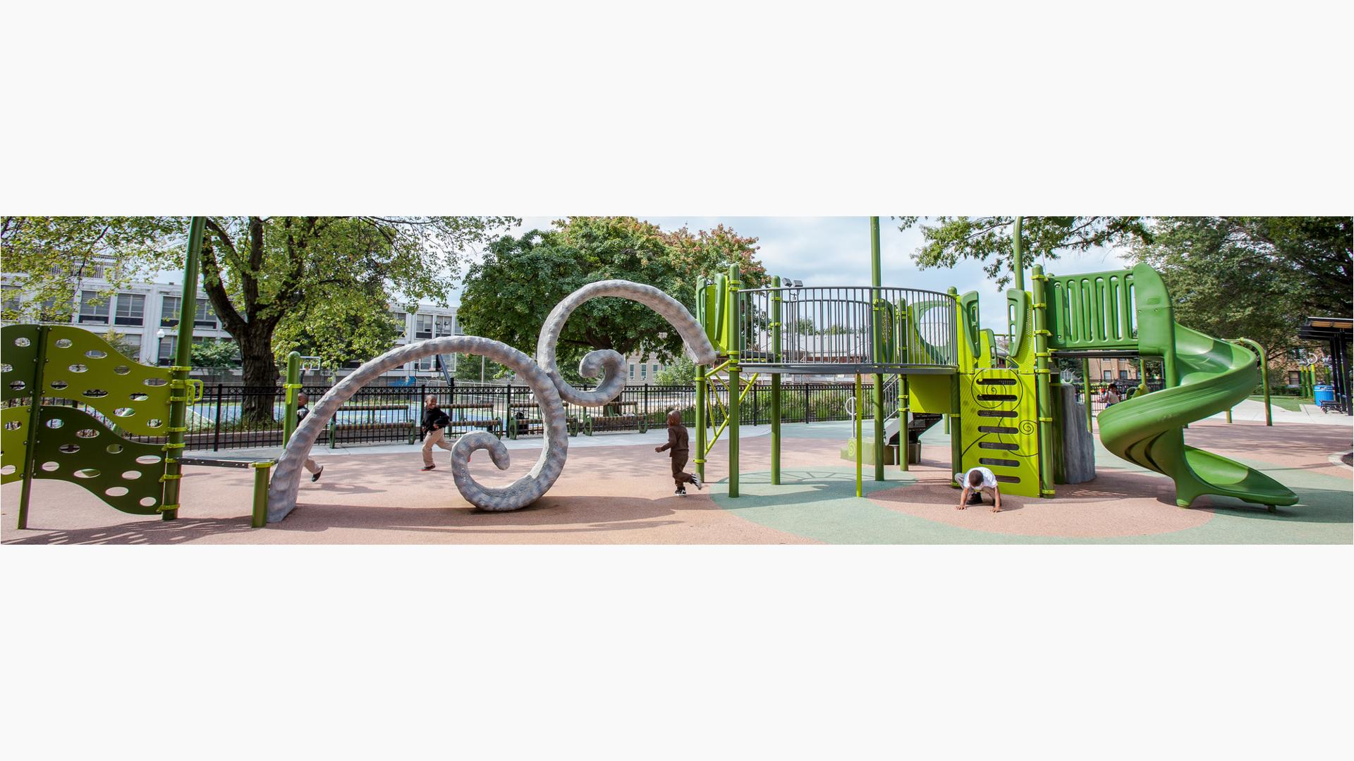 Harry Thomas Sr. Playspace - Math-Themed Playground