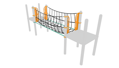 SpaceWalk Climber™ - Cable Bridge - Landscape Structures