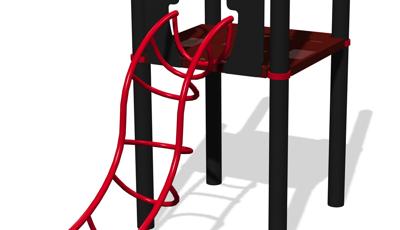 Snake Climber w/SteelX® Handholds - Landscape Structures