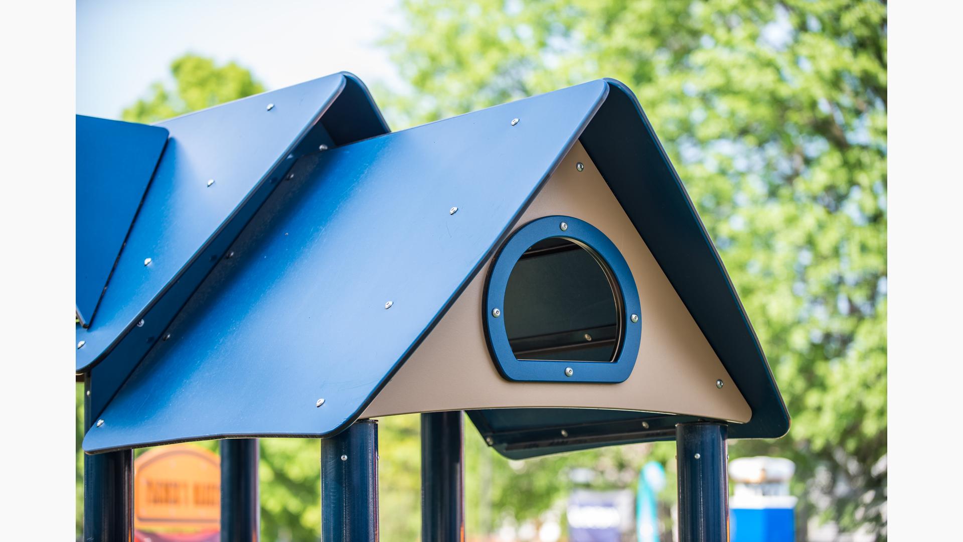 Turkey Thicket Recreation Center - Train-Themed Playground