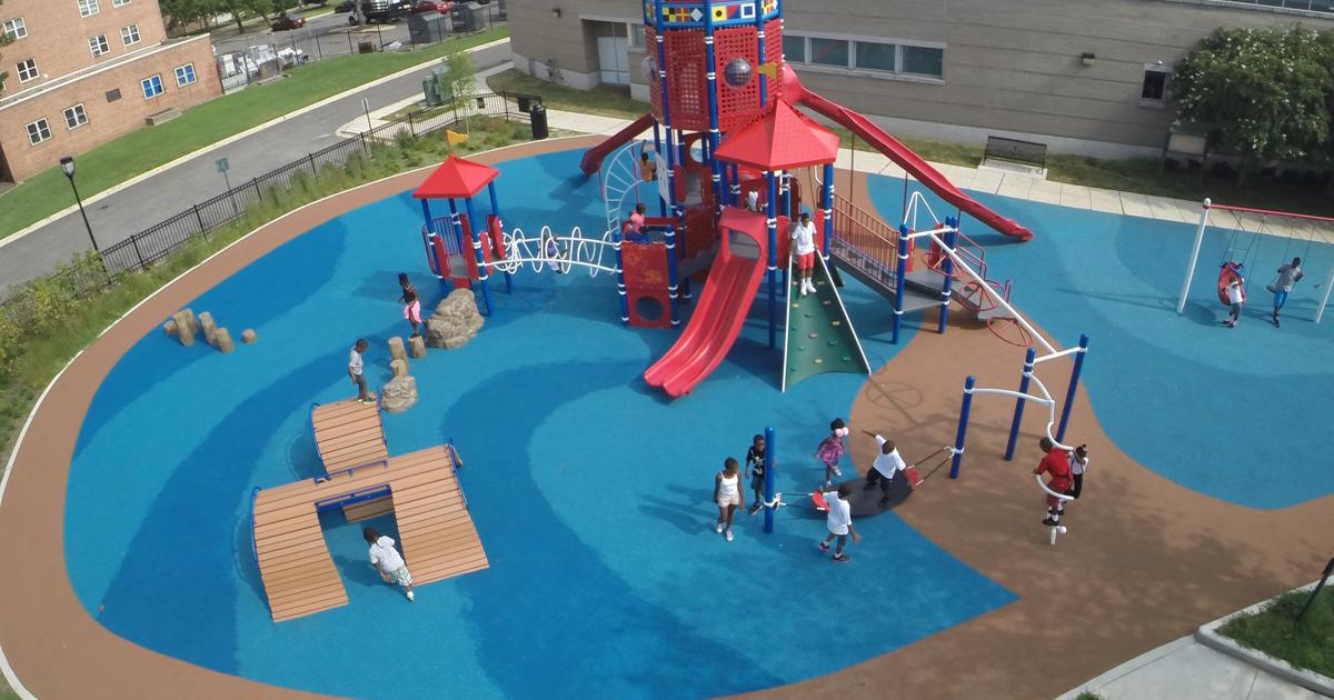 King Greenleaf Playground - Lighthouse-Themed Playground