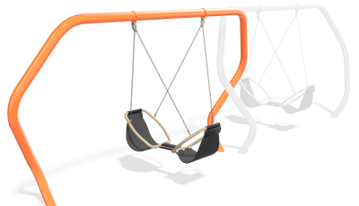 Friendship® Swing with Hedra® Frame - Landscape Structures