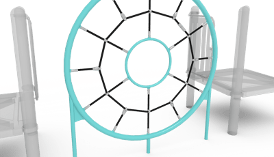 Spider Web Climber - Circular Web Shaped Cable Net Climber