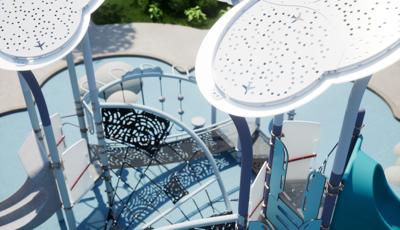 Billows® Pre-Colored EN - Sky Theme - Landscape Structures