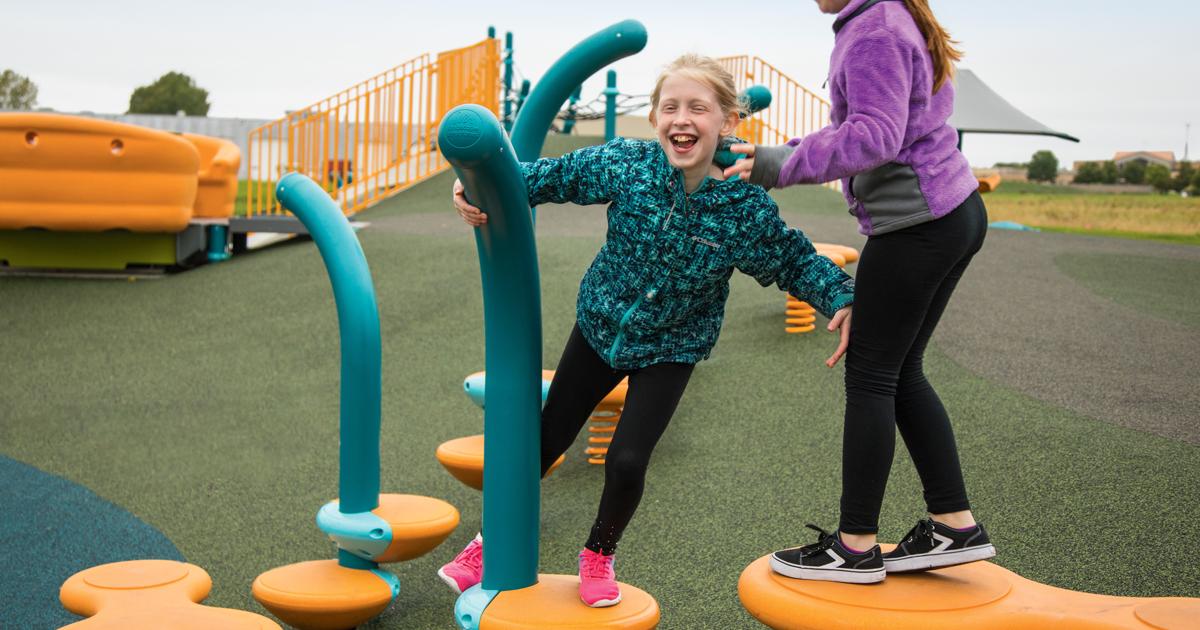 Noodle Pod® Steps (2) - Balance Play - Landscape Structures