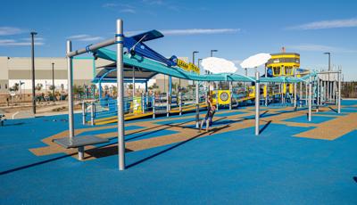 Lantana Ranch Park Custom Airplane Themed Playground