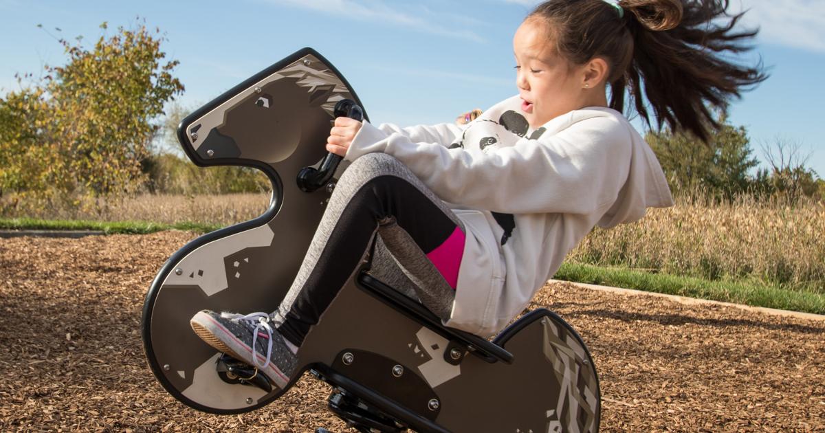 DigiRider® Horse Coil Spring Playground Rocker