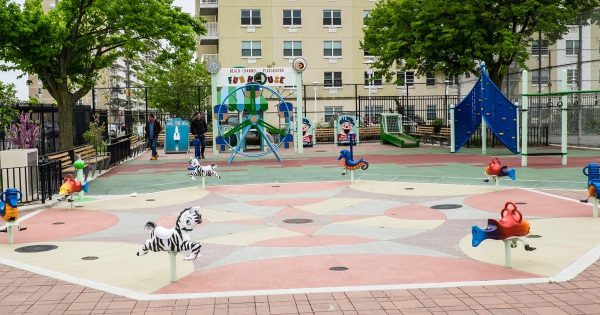 Beach Channel Playground - Circus-themed Playground