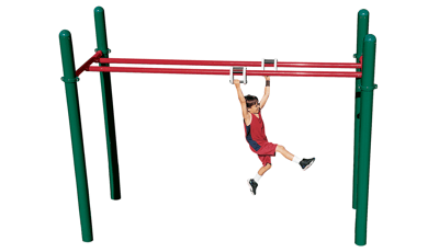 Overhead Parallel Bars - Combination Parallel and Monkey Bar